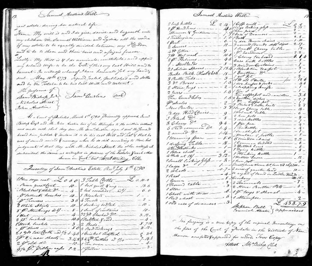 Samuel Austin - The Caskey Family